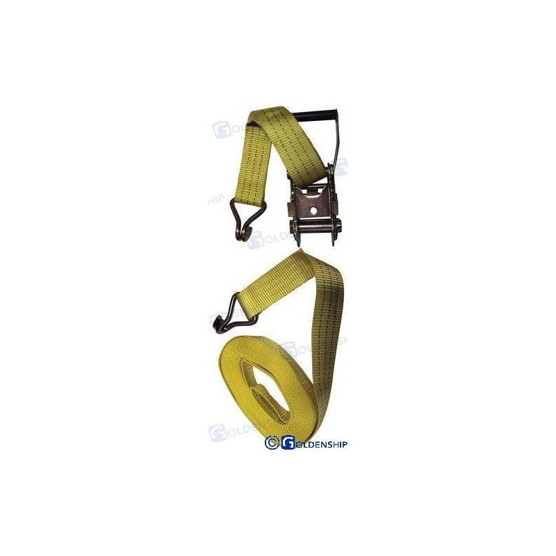 CINCHA DE AMARRE 2" - AMARILLO - 8 M